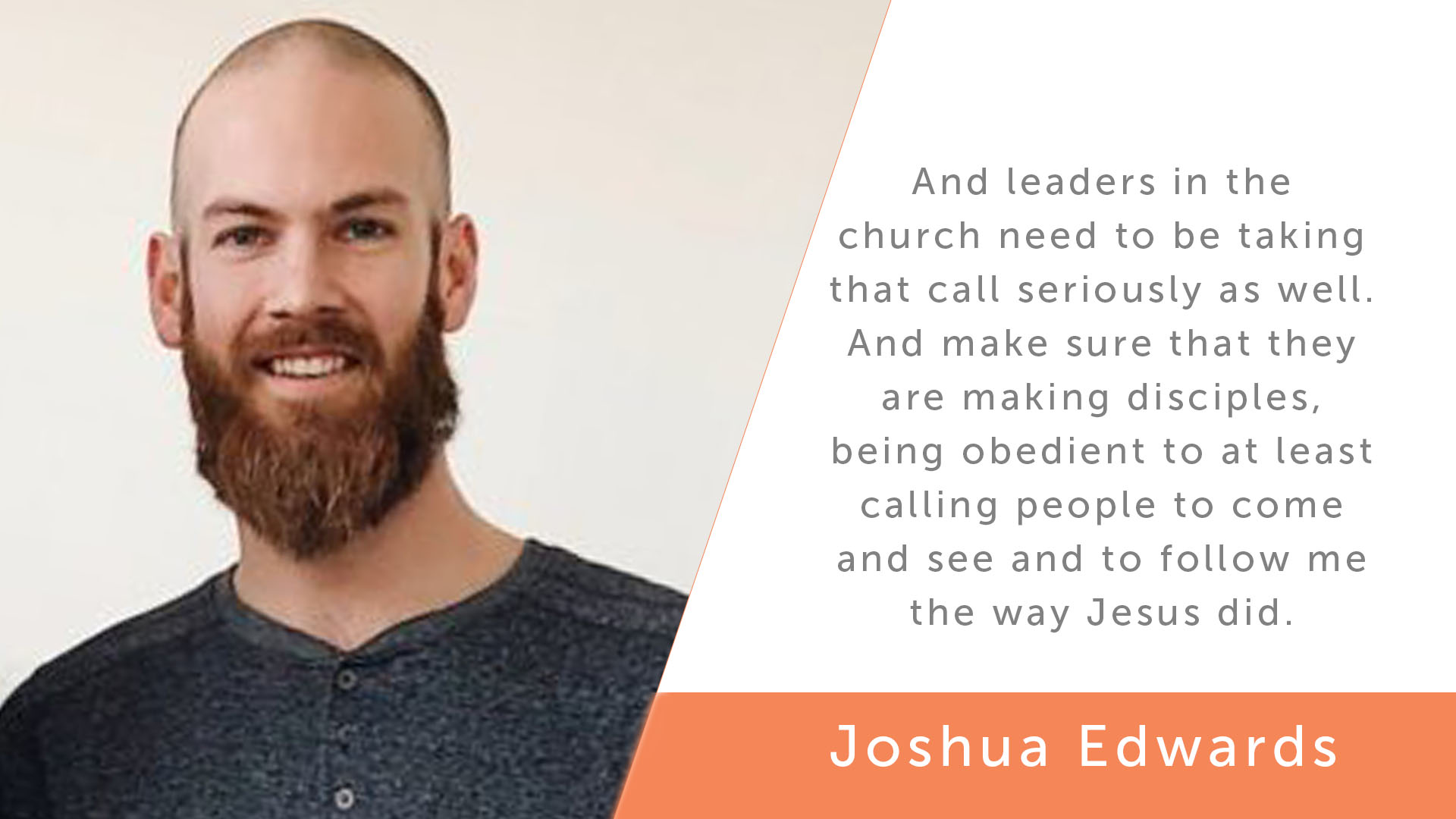 Making Disciples Like Jesus with Joshua Edwards - Sonlife